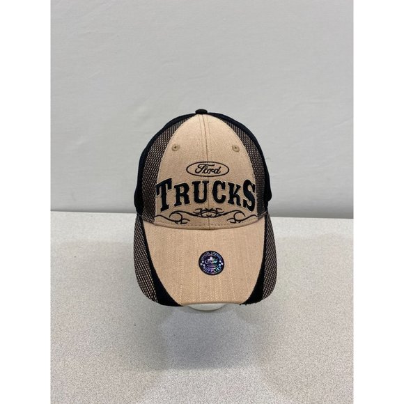 Choko | Accessories | Ford Trucks Hook Loop Mesh Choko Hat Black Brown ...
